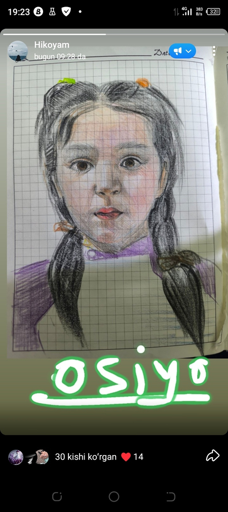 Sifatli rasm chizamiz