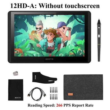 Графический планшет - BOSTO, 11,6 12HD-A-no touch