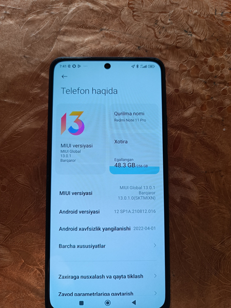 Redmi note 11 Pro 5G  8/256