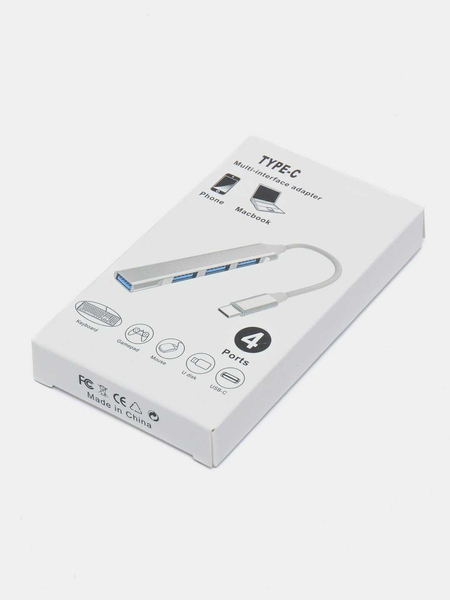 Type c usb hub 4 порт