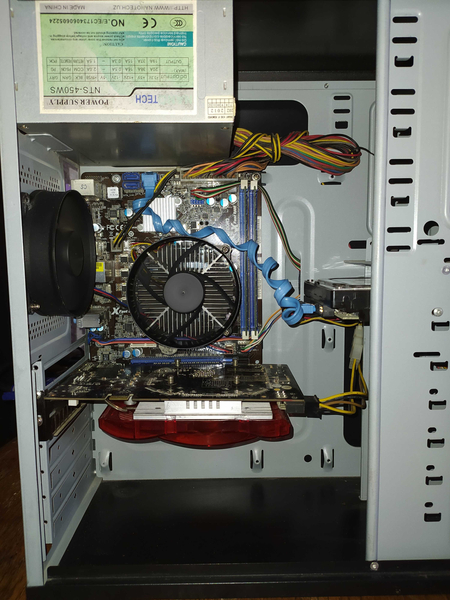 Бюджетный ПК: Asrock H61M-VG3 + Intel + 4ГБ RAM + GeForce 9600 GT