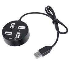 USB Hub на 4 USB P-1703 2,0 60cm White, Black