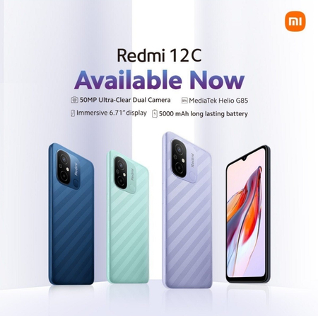 Redmi 12C   янги телефон, каропка очилмаган