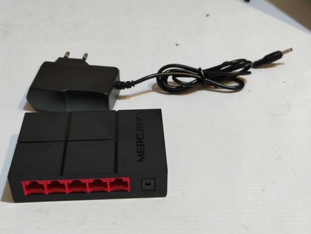 Коммутатор гигабитный Ethernet Mercury SG105M 5 портов 1000 Мбит/сек