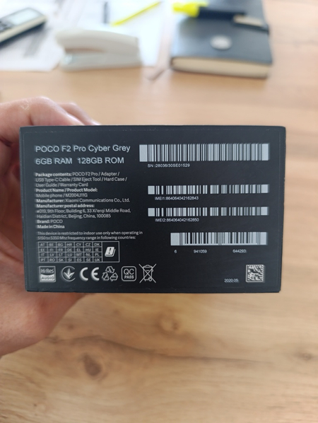 POCO F2 Pro 5G 6/128 GB Сотилади