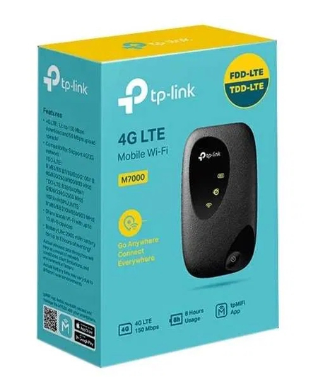 4G LTE WiFi Router M7000 Tp-Link Мобильный роутер SIM Card карманный