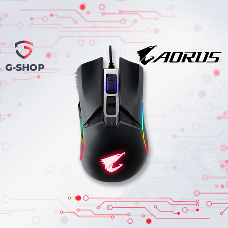 Игровая мышь с подсветкой AORUS M5 RGB Gaming Mouse Мышка