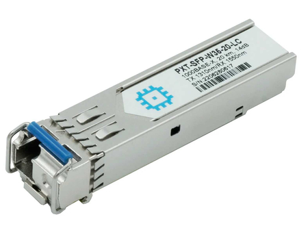Модуль SFP WDM, дальность до 20км (14dB), LC Simplex, 1310нм