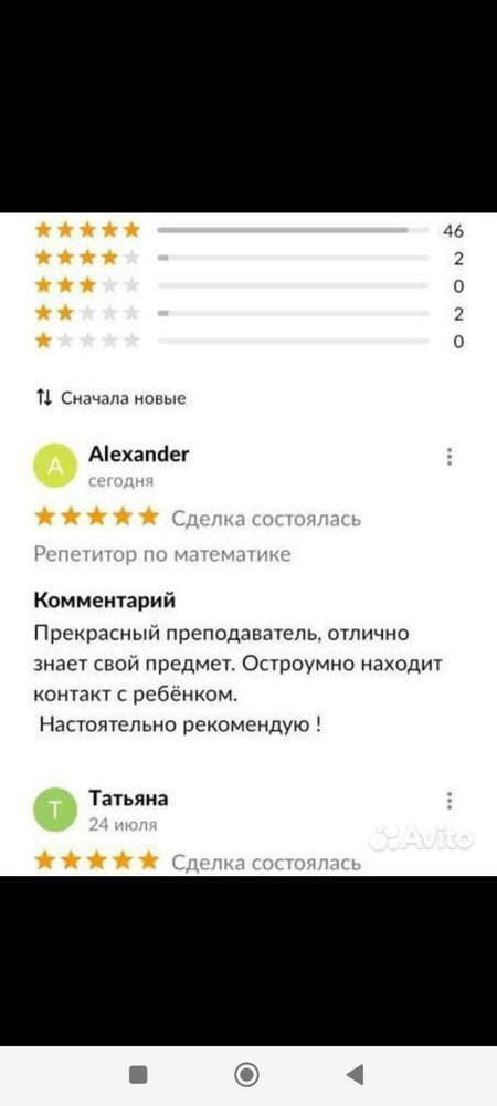 Репетито по математике