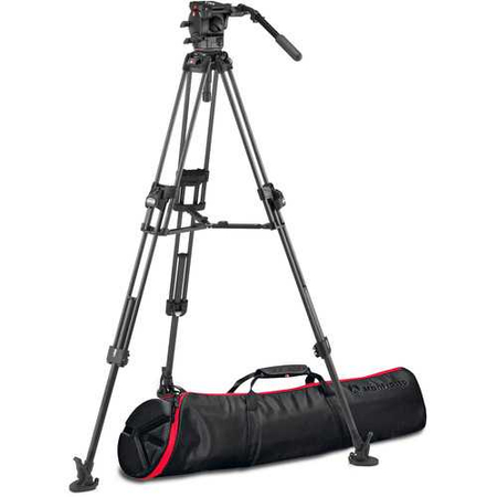 Manfrotto 526-1 Fluid Head with 645 FAST Twin Carbon