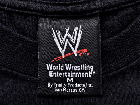 VINTAGE 2002 WWE™ «GOLDBERG» 100% U.S.A. Cotton Men's Tee — M