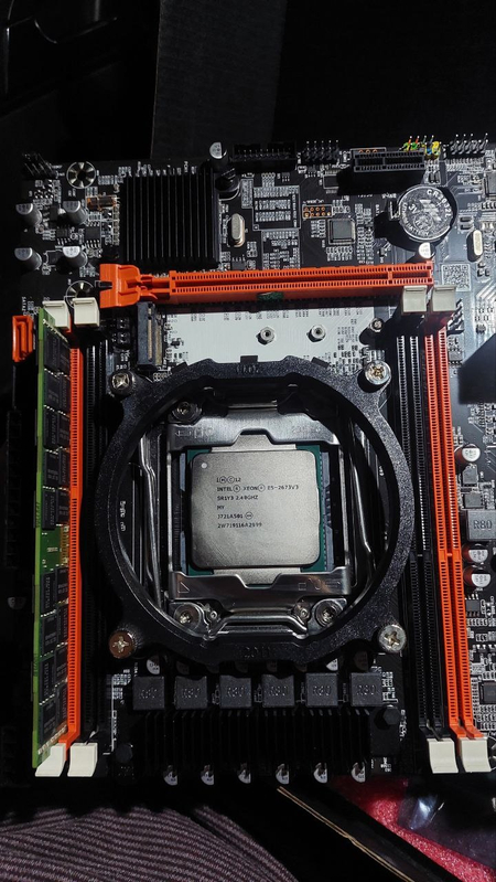 X99 komplekt kuller bilan birga / Х99 комплект, вместе с куллером