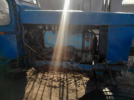 Traktor T40 va Rostselmash 1900