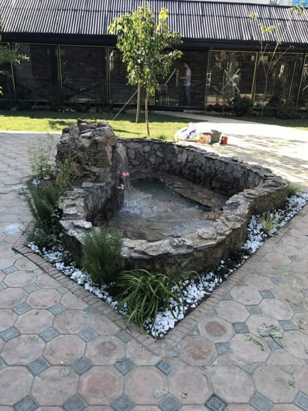 Летние  кухни, барбекю, очаги камин , сауны, бассейн.