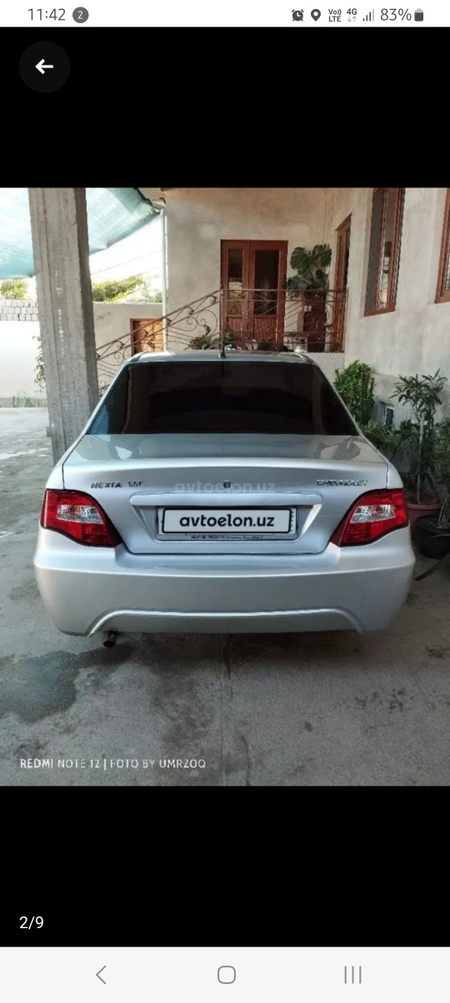 Nexia 2 1,6 motor 2015 yil