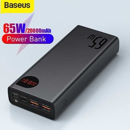 +ДОСТАВКА! PowerBank Baseus 20 000 mAh QC/PD 65W