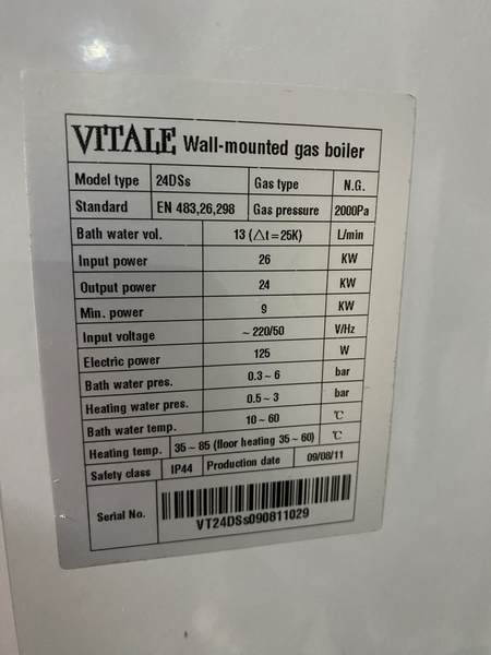 Двухконтурный котел, котёл, газовый