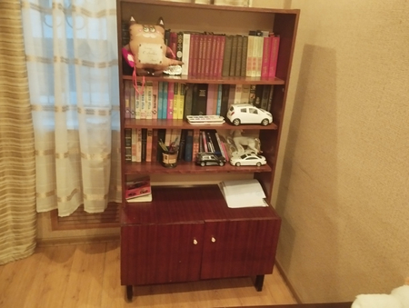 Книжный шкаф с полками