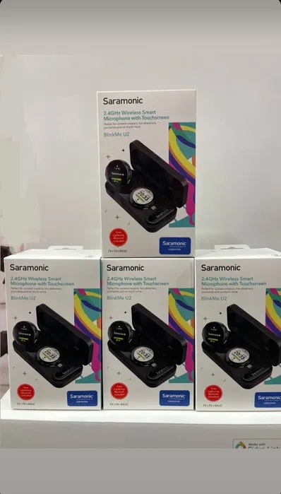 Saramonic BlinkMe U2 simsiz mikrofoni / Двойной петличный микрофон