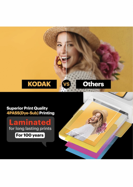 Портативный блютуз фотопринтер Kodak.