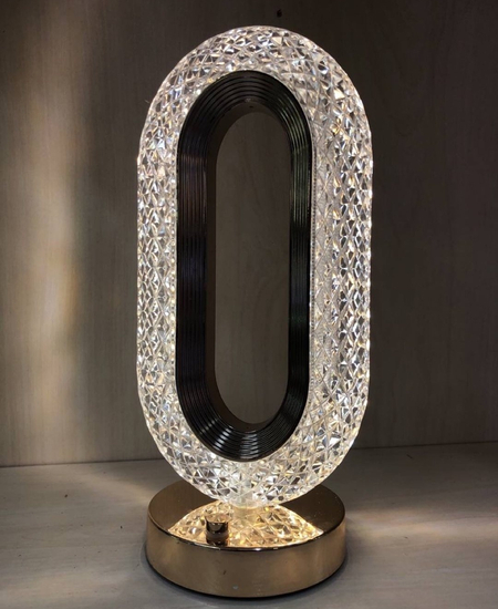 Декоративный Хрусталь светильник ночник Hi-tech Crystal light
