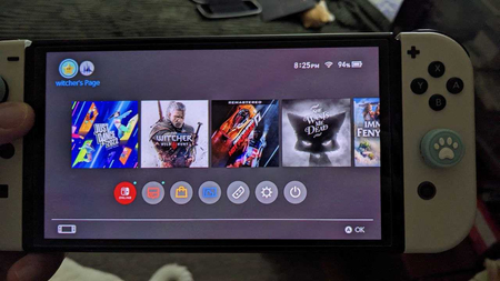 nintendo switch OLED Just Dance 2022+Whicher 3