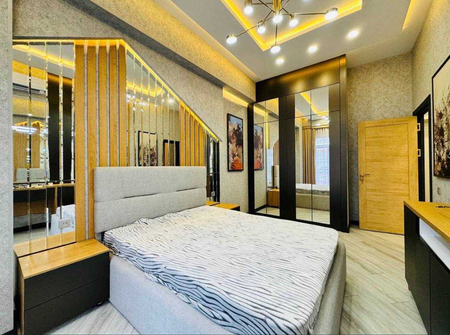 V4166 2/3/7 ЖК Boulevard residence Tashkent City 46м2 Авторский ремонт