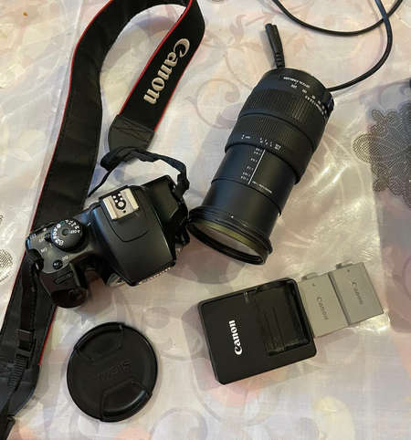 Canon 1000D 18-200