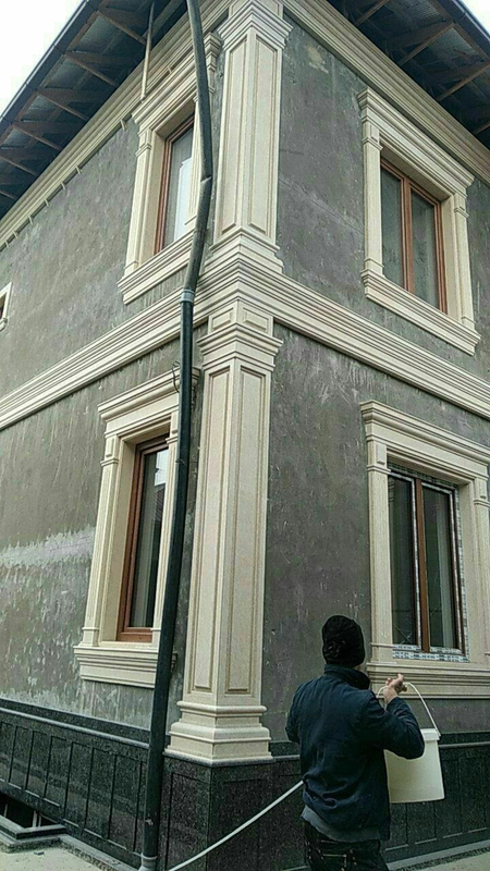 Фибробетон ишлари