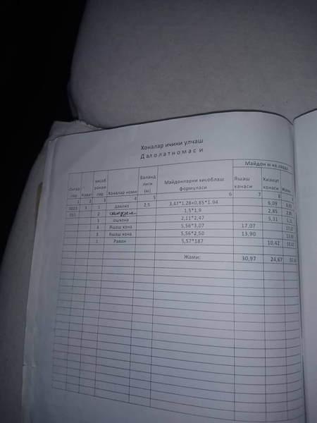 Продам квартиру в городе Чирчик. В районе Октября. На 3 этаже