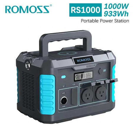 ROMOSS RS1000 Портативная электростанция на аккумуляторах 1000 Вт