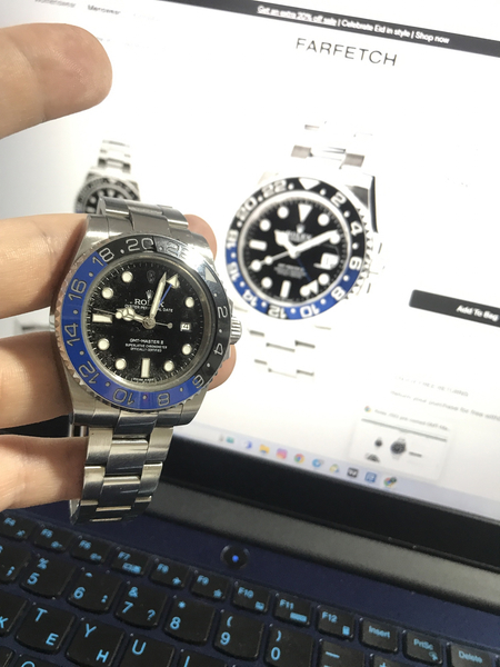 Rolex GMT-Master ll Batman 40mm