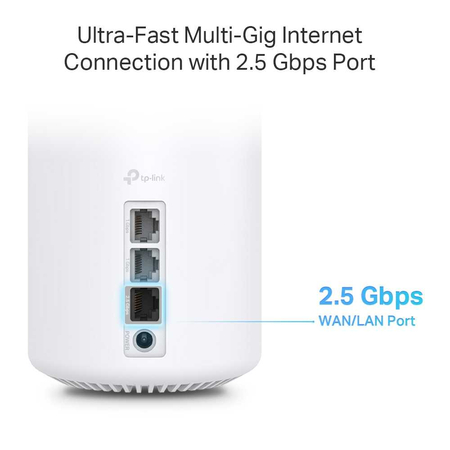 Роутер (Router) TP-Link Deco X80 (3-pack)/AX6000 Mesh Wi-Fi 6 System