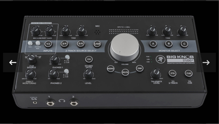 Big knob studio plus +  мониторный контроллер для студий звукозаписи