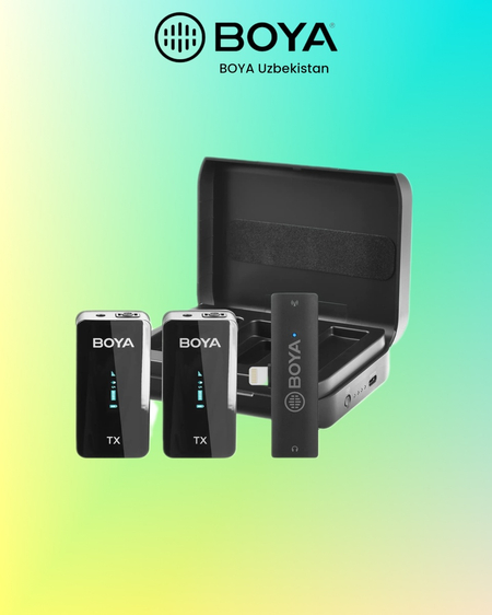 Boya xm-6 k4 двойной микрофон для iPhone | saramonic blink 500 prox b4