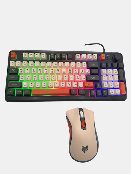 Klaviatura va mishka Xunfox K820/ Игровая клавиатура и мышь |Keyboard|