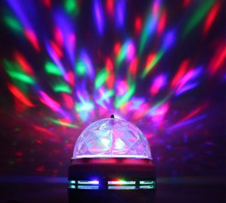Светодиодная вращающаяся лампа,диско шар,Led rotating lamp
