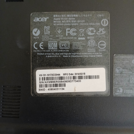 Acer notebook 2020-21
