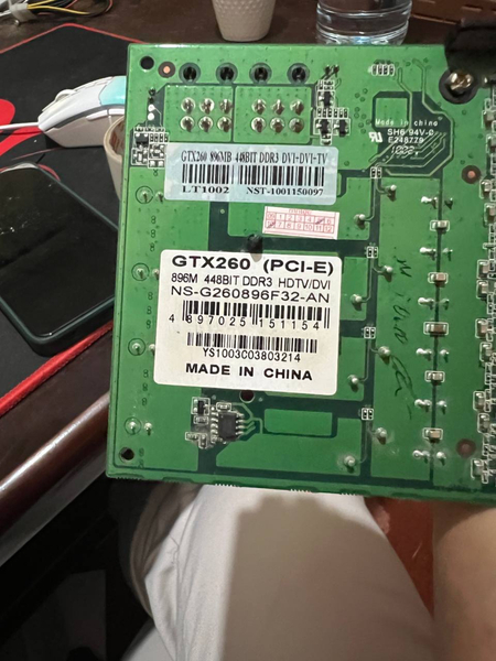 Две видеокарты gtx650 1gb и gtx260 892мб обмен