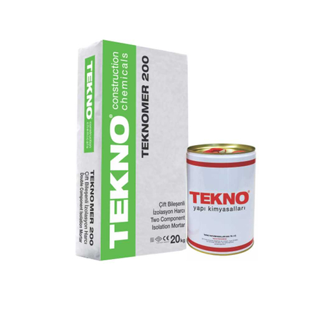 Teknomer 200 двухкомпонентная гидроизоляция