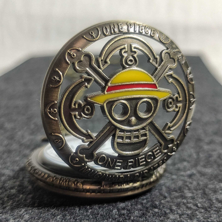Подарок любителям Аниме. Карманные часы ONE PIECE - Mugiwara Pirates
