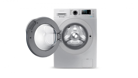 Стиральная машина Samsung Eco Bubble WW80J6210CS (Стальная) 8 Кг