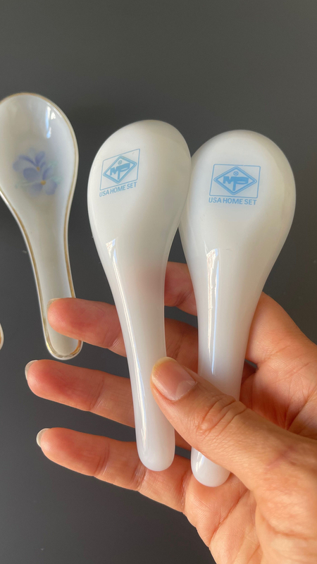 Korean soup spoons