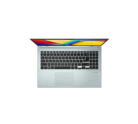 & Ноутбук ASUS VIVOBOOK/R5-7520U/ DDR5 8GB/ 512GB/DOS/ Ice Green/15,6