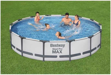 Бассейн Bestway 56595 каркасный круглый 427 х 84 см