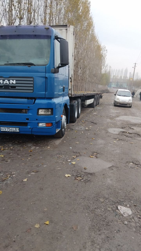 Man TGX 18.460 + KRONE Pritsep