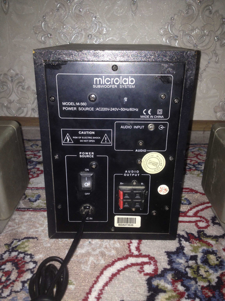 Сабвуфер Microlab m 560