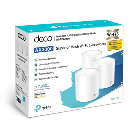Tp link Deco X60 Mesh Wi-Fi система