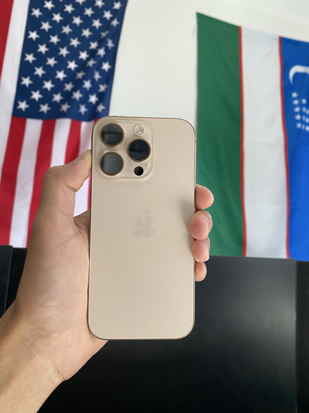 Iphone 16 pro 128gb desert titanium simkartali ideal