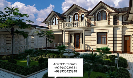 Arxitektura  exteryer va interyer dizayn xizmati
